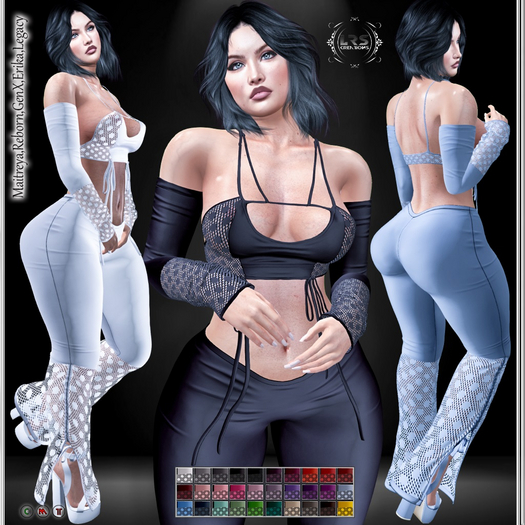 Second Life Marketplace - [LRS] Pinar Outfit Pack 2 ( 6 mesh size )